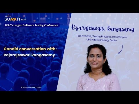 Interview with Rajarajeshwari Rangasamy | Summit 2025