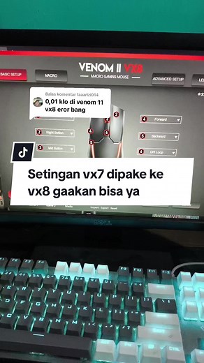 Review Fantech Venom II VX8: Setting dan Macro