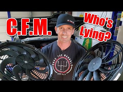 How to measure the CFM of your Electric Fan.
