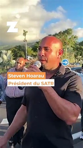 Steven Hoarau, président du SATR