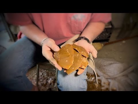 Bi-Facing Spalls of Chert: Flint-Knapping Tutorial!