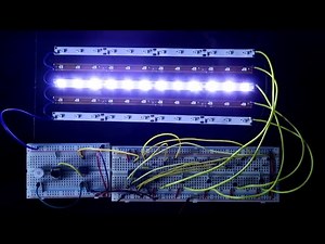 Simple music reactive led chaser | EE Wave