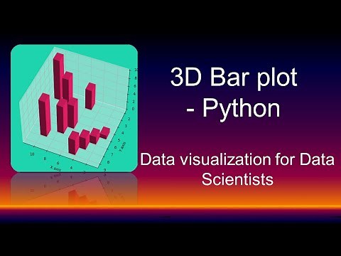 How to make 3D Bar chart in Python Matplotlib | Data Visualization