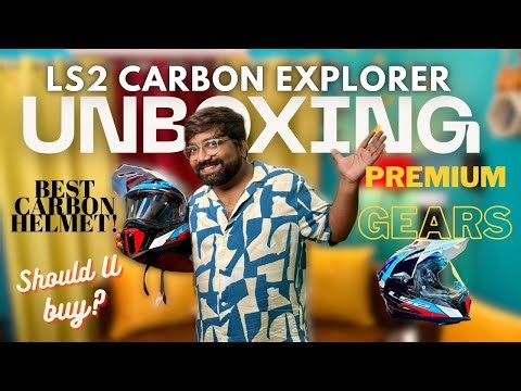 LS2 MX 701 CARBON EXPLORER 2025 UNBOXING | BEST CARBON FIBER HELMET | PREMIUM MOTORCYCLE GEARS |