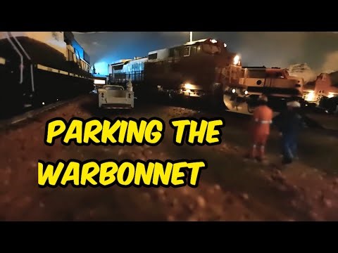 Model Railroader - Parking The Warbonnet | No Audio Dubbing Full DCC Sounds