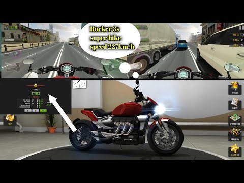 Rocker 3s Bike full speed on city ride #gaming #trending #mobilegaming