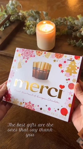 merci Chocolates on Instagram: "A box of merci Chocolates + thoughtful note is the sweetest way to share your appreciation this season."