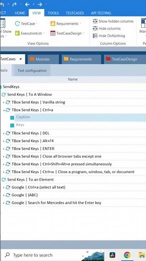 Tricentis Tosca TBox Send Keys #tricentis #tosca