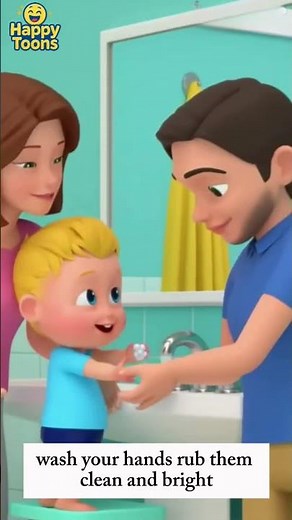 Baby's hand-washing nursery rhymes 🧼