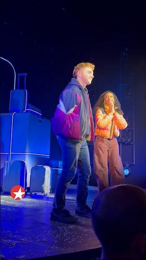 TWO STRANGERS (CARRY A CAKE ACROSS NEW YORK) Opening Night Broadway Bows Sam Tutty Christiani Pitts