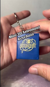 77K views · 1.7K reactions | Meditating Spaceman? Mini 3D Astronaut Keychain #fidgettoy #NASA #astronaut #keychain #miniature #coolgadgets #spaceman #minitoys | CPJ Collectibles | Facebook