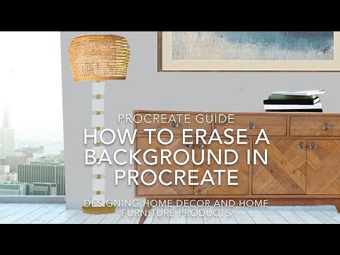 How to Erase or Cut Out a Background in Procreate