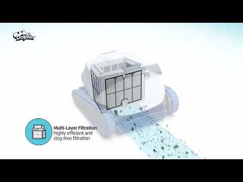 Dolphin S200 Robotic Pool Cleaner Features