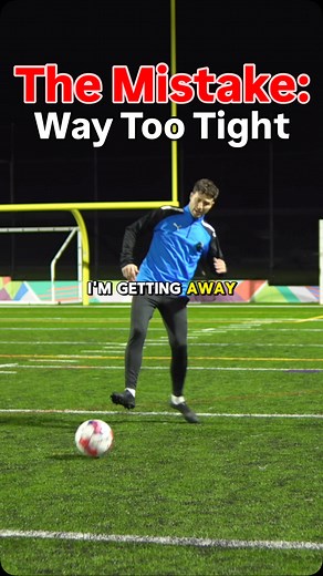 3.1K views · 1.4K reactions | Receiving the ball too tight to the...