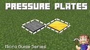 Pressure Plates - Minecraft Micro Guide