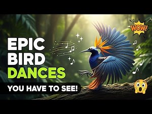 Birds with the Most Epic Mating Dances!#BirdMatingDance #NatureWonders #BirdsOfParadise