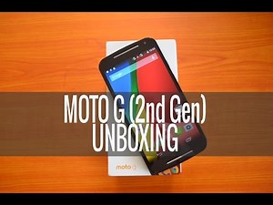 New Moto G Unboxing (2nd Gen) Unboxing