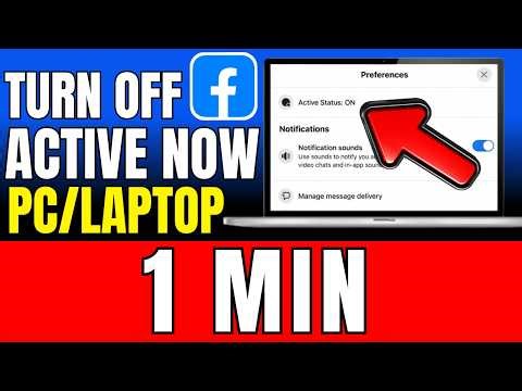 How To Turn Off Active Status On Facebook Laptop & PC (2026)