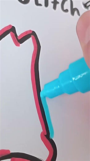 Drawing Bart Simpson in 4 different styles part 2 (Glitch)