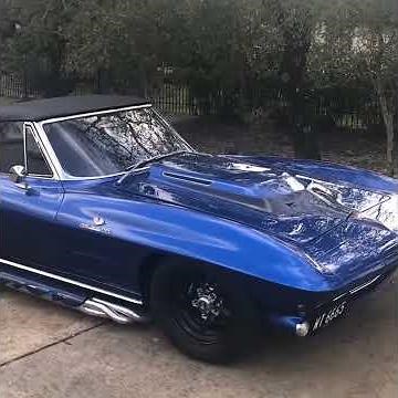64 Corvette Convertible top installed