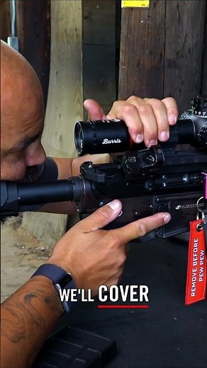 Rifle Scope BASICS Explained in 60 Seconds #YouTubeShorts #ScopeBasics #ShootingTips #GunSafety