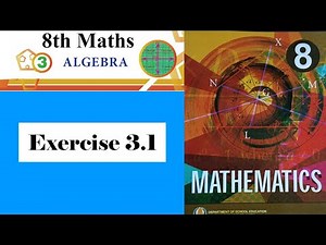 8th standard maths exercise 3.1 | Chapter 3 | Algebra