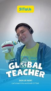 Transform lives across the globe! Sign up today to start your journey as a global teacher and inspire students worldwide. Apply here: https://51talk.ph/referrals?channel=1&source=11&referrer_id=0 #proudly51talk #global51talk #Proudly51Talk | 51Talk PH