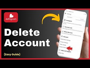 How To Delete Dating.com Account