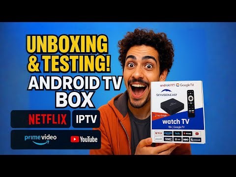 Best Android Tv Box 2025 | IPTV Included (Skyvision Cast)