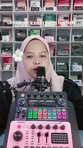 Gonew S9 Sound Card Hitam, Putih, Pink Paket lengkap asli dengan iringan nirkabel Bluetooth soundcard Pengiriman cepat