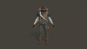 Character Model Survivor [Low Poly] - Download Free 3D model by BossOfThisGym
