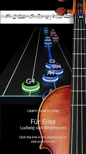 How to Play: Für Elise - Ludwig van Beethoven #violin #beethoven #violintutorial