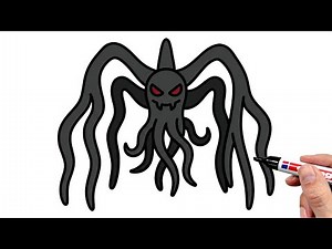 How to Draw the Mind Flayer From Stranger Things