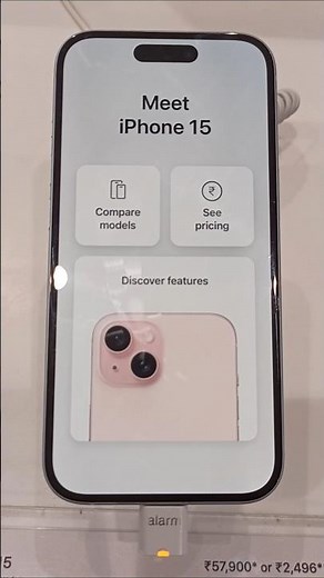 iPhone 15 review in Hindi #iphone15