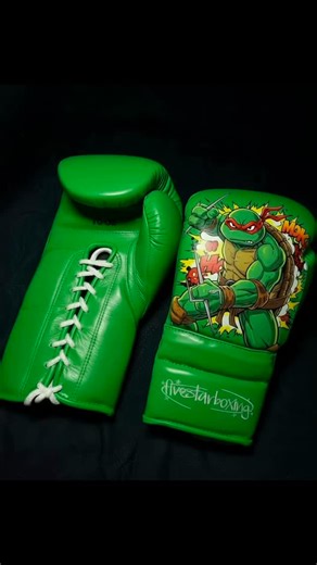 @fivestarboxinghq on Instagram: "Ninja turtle boxing set now available on our website - FiveStarBoxing.com - link in bio #fivestarboxing #5starboxing #NinjaTurtles #TMNT #boxers"