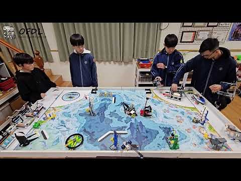 FLL 2024-2025 SUBMERGED Robot Game - 620 Points - OFDL Taiwan #spike #lego #pybricks