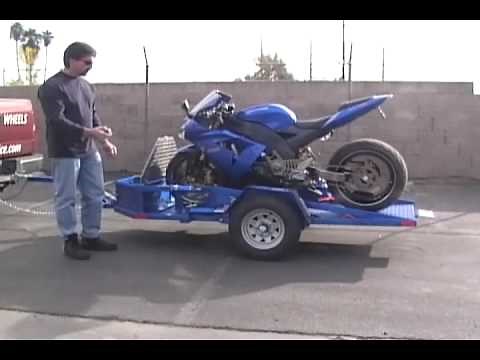 TRP Corp Hydraulic Motorcycle Trailers.wmv