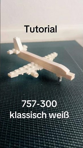Lego Boeing 757 klassisch weiß- Tutorial #flugzeuge #lego #tutorial #757 #aviation