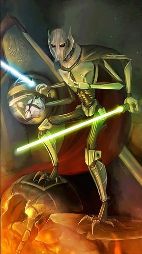 Insane General Grievous fact #starwars #revengeofthesith #generalgrevious #starwarslore