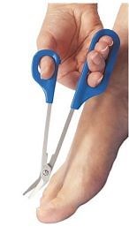 Long Handled Toe Nail Scissors - Easi-Grip