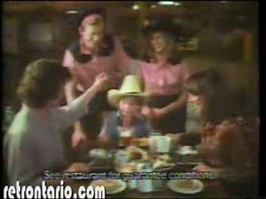 Ponderosa Steakhouse 1982