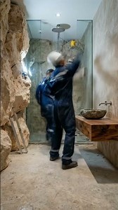 Cave Bathroom Formation | Architectural Timelapse