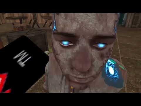 A arena battle in VR