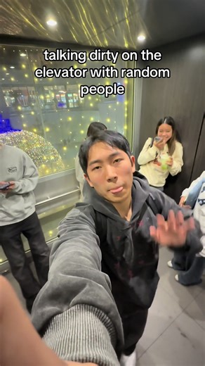 be a good girl and study next time #studyfetch | talking in the elevator