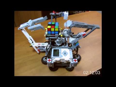 CubeThunder Lego Mindstorms EV3 Rubik's cube solver + building instructions. Final version