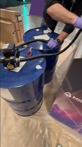 Getting set up for SC25. Here’s how you fill the immersion tank at a trade show!