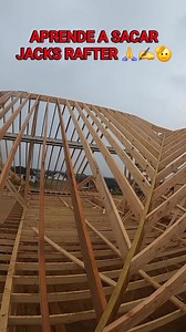 APRENDE A SACAR JACKS RAFTER CON LA CALCULADORA #elfibrasframing #framingconstruction #tips #stickframing #carpentry #construccion #framing | El Fibras Framing