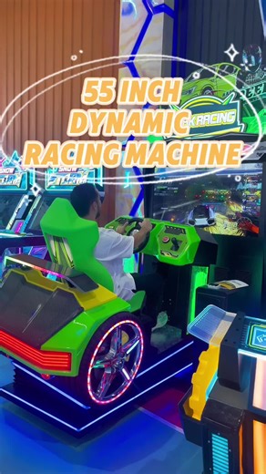 EPARK dynamic racing game machine support customization #racingmachine #gamemachine #amusmentpark #arcade