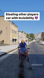 Stealing other players car with invisibility 😈#gtaviral #gtaonline #gta5online #gtacars #gta5 #reelsfbシ #GTAOnline #gta #GTARP #gtasanandreas #gta5clips | DonKevs