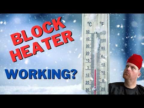 3 WAYS to test a BLOCK HEATER ( one is FREE )